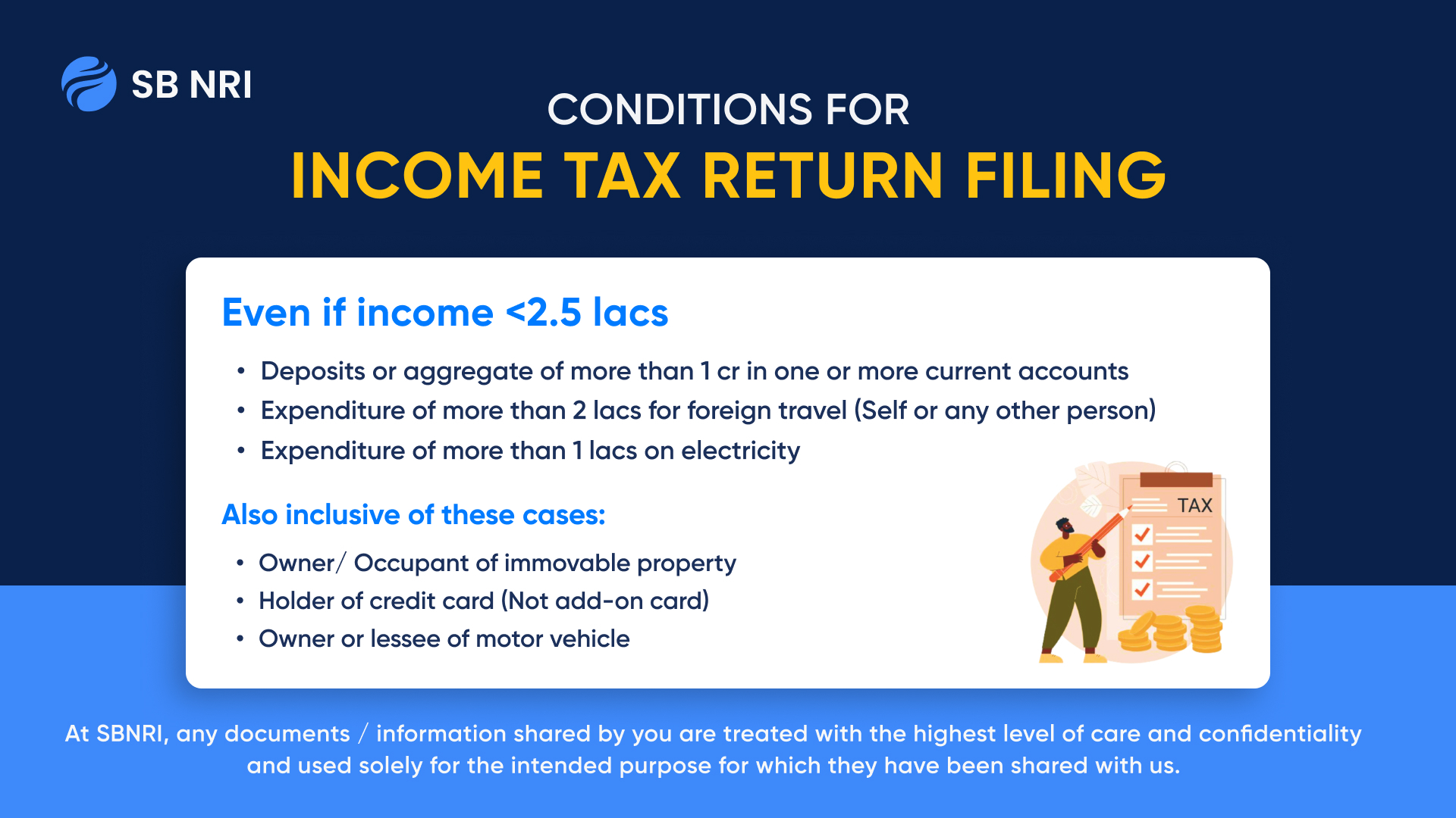 5 Tips for NRIs Filing Income Tax Returns in India - SBNRI