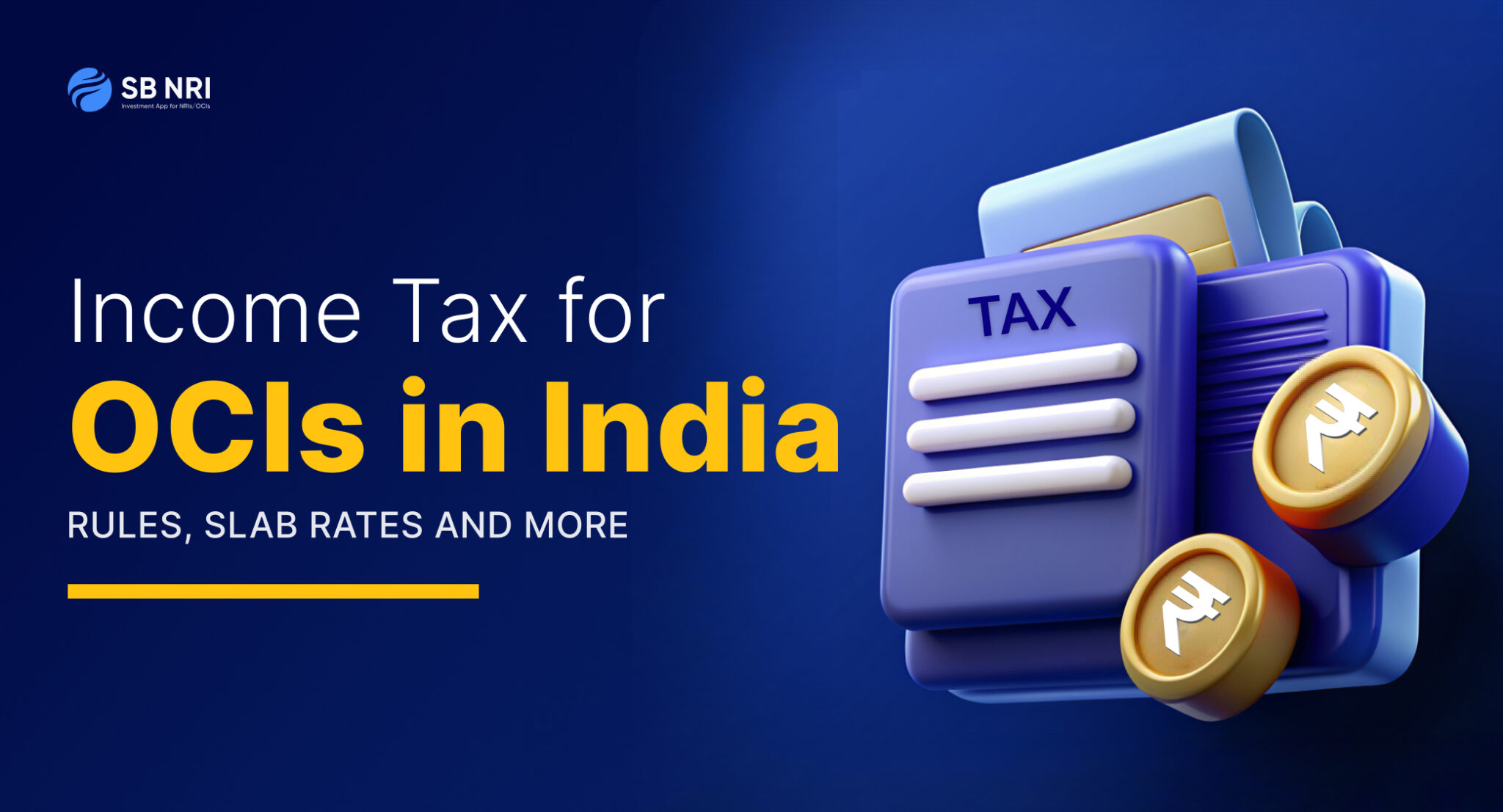 Income Tax for OCIs in India - SBNRI