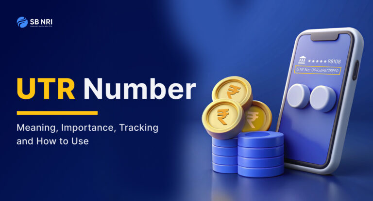UTR Number: Meaning, Importance, Tracking and How to Use - SBNRI