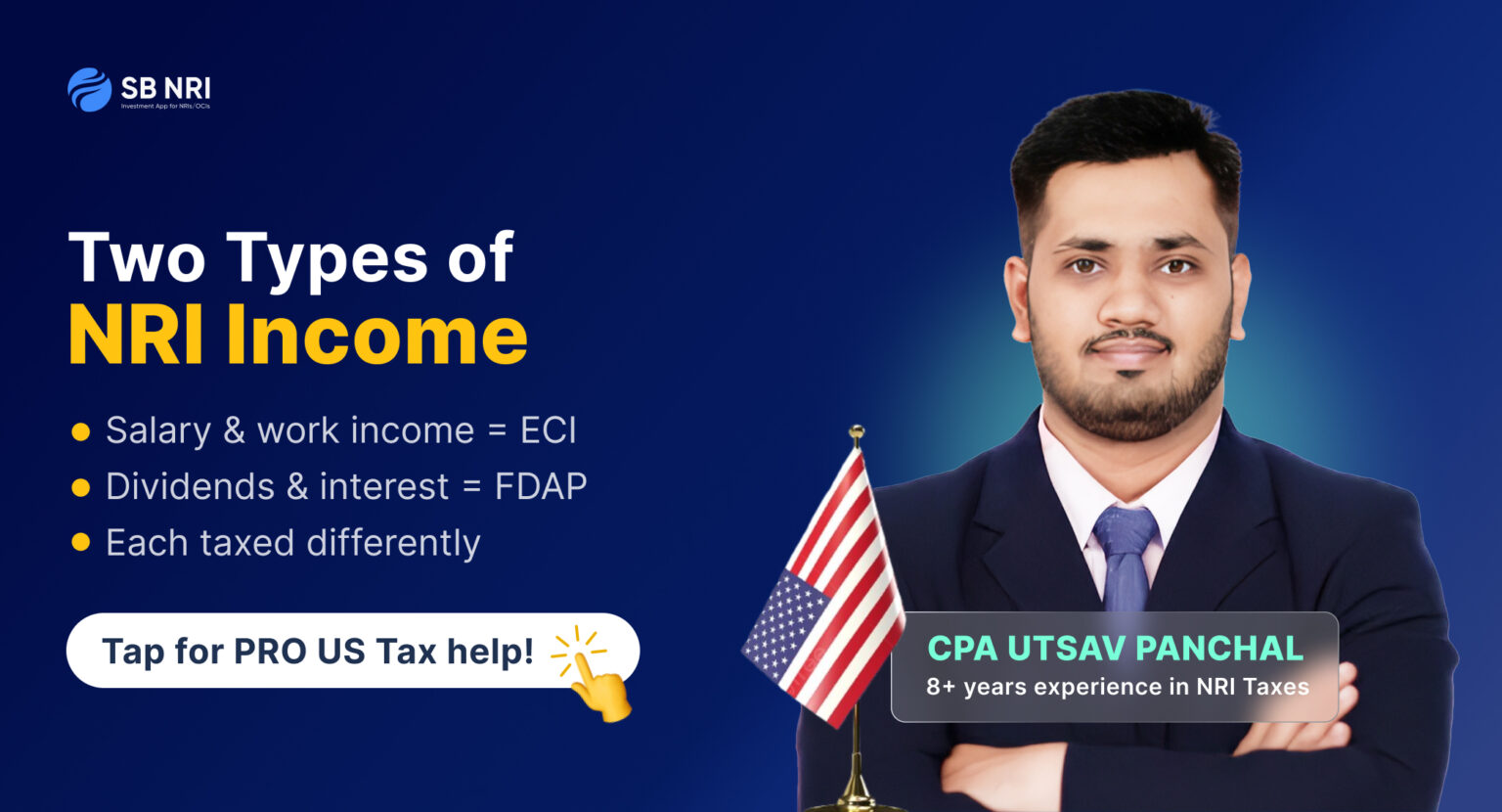 ECI and FDAP Income: How NRIs Are Taxed in the US