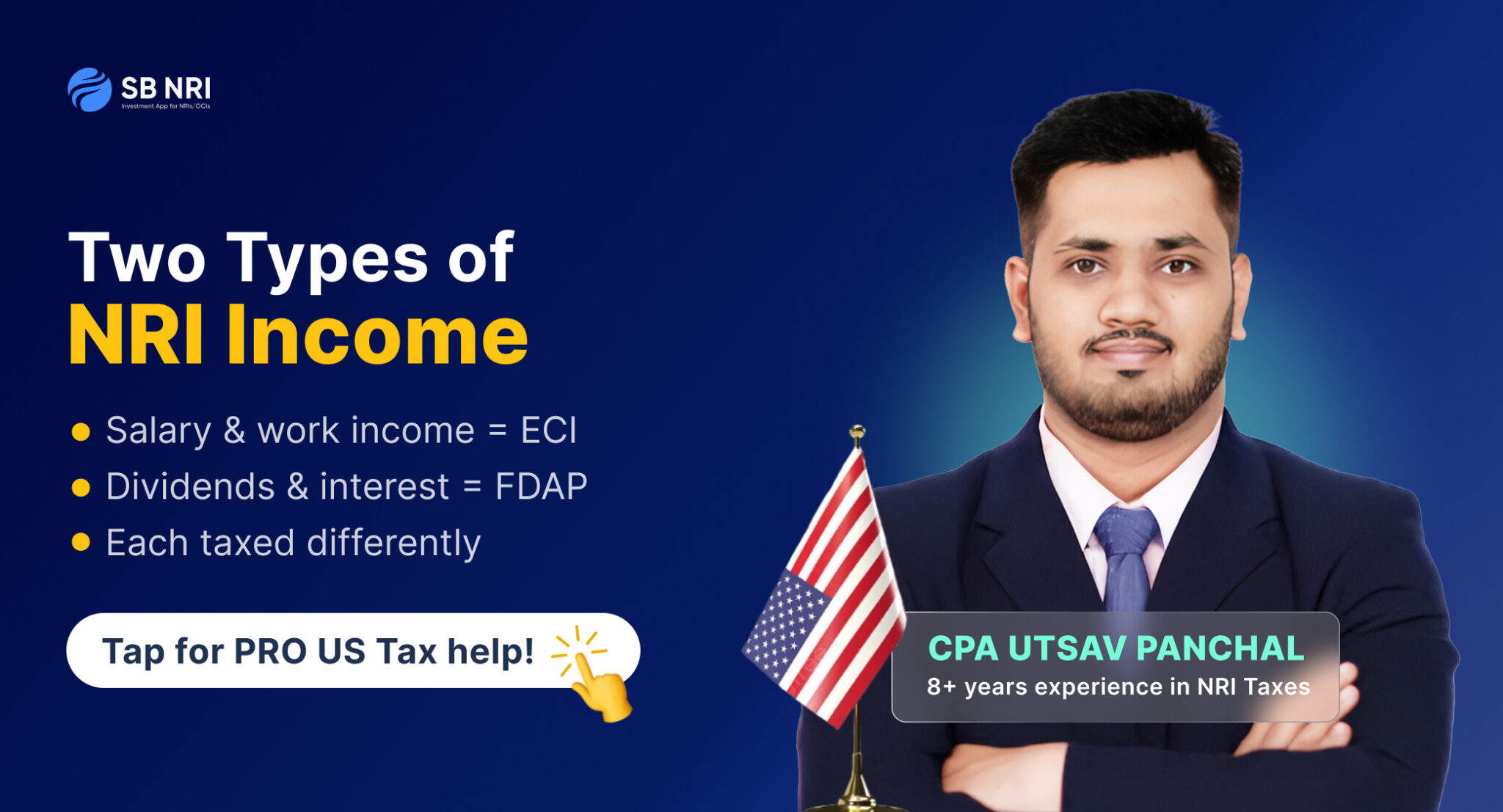 ECI and FDAP Income: How NRIs Are Taxed in the US